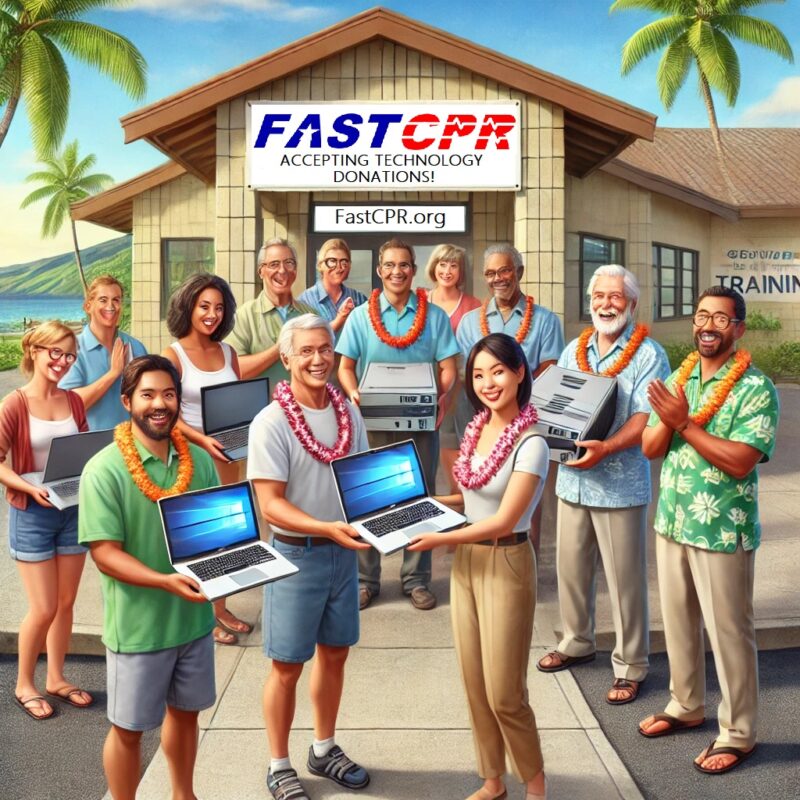 Donate Laptops to Support Life-Saving CPR Training Programs — Fast CPR